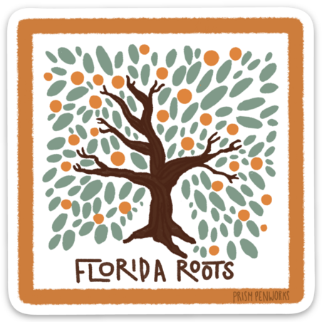 Florida Roots Sticker – Prism Penworks, LLC.